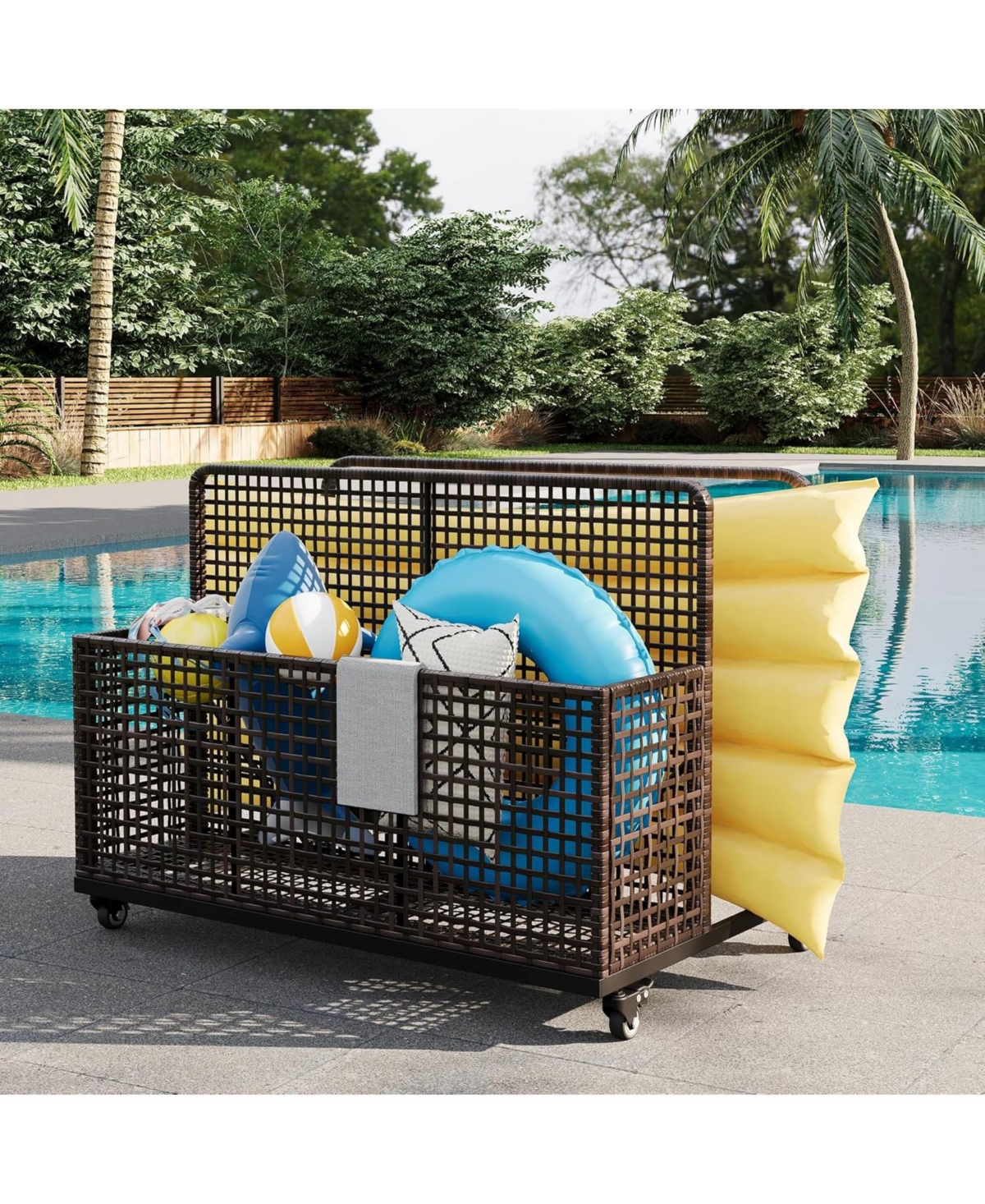 Click here for gaomon Outdoor Storage Organizer with Rolling Whee... prices