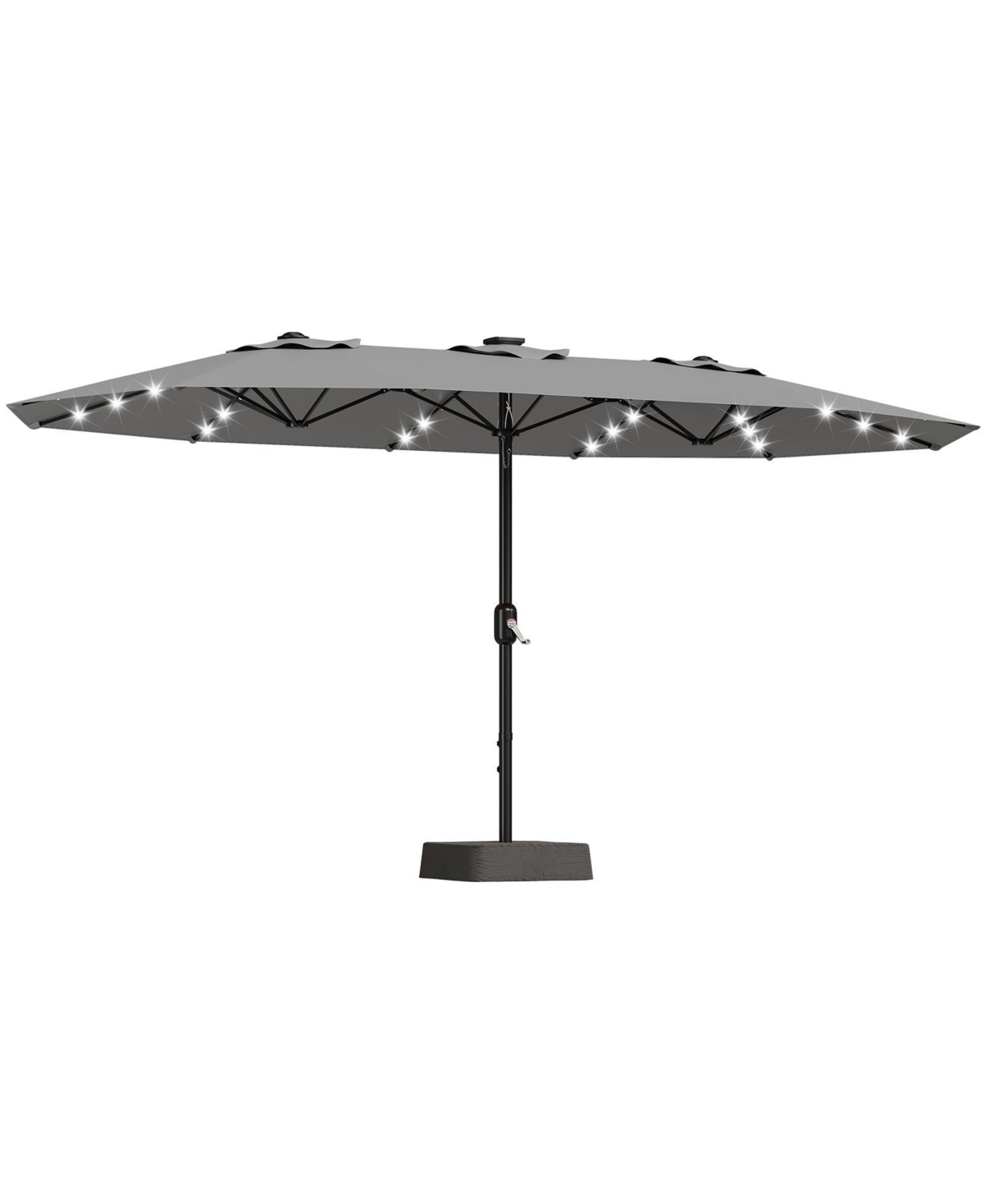 Click here for Gaomon Extra Large Double Sided Lighted Patio Umbr... prices