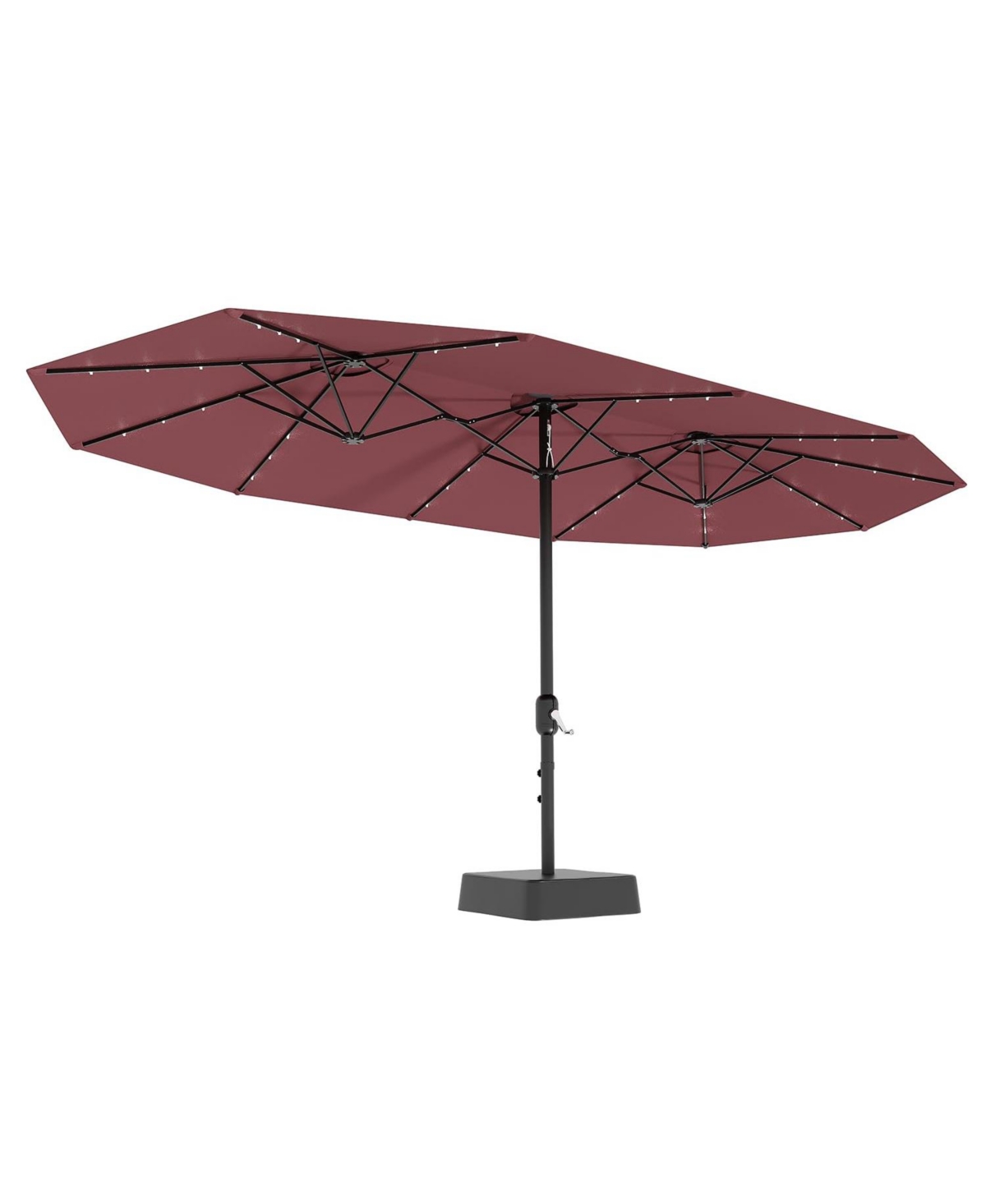 Click here for Gaomon Extra Large Double Sided Lighted Patio Umbr... prices