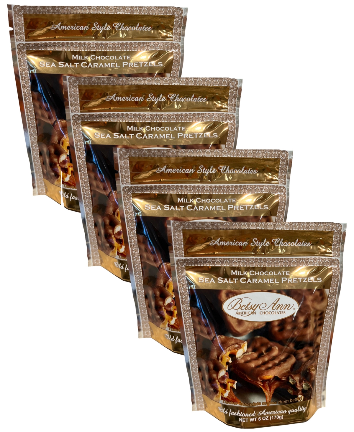 Click here for Betsy Ann Chocolates Classic Sea Salt Caramel Pret... prices