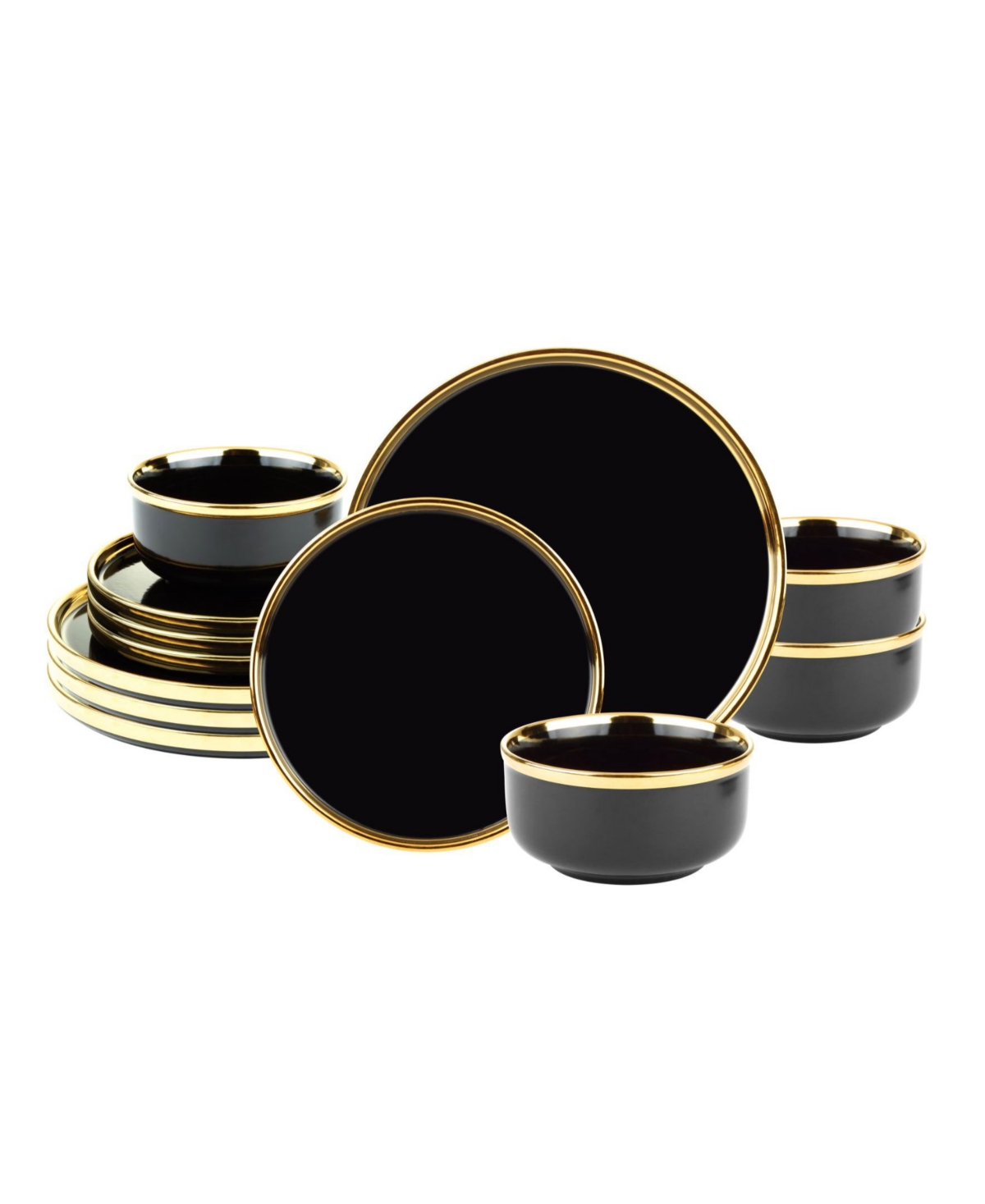 Click here for Godinger Hillcrest 12-Pc. Dinnerware Set  Service... prices