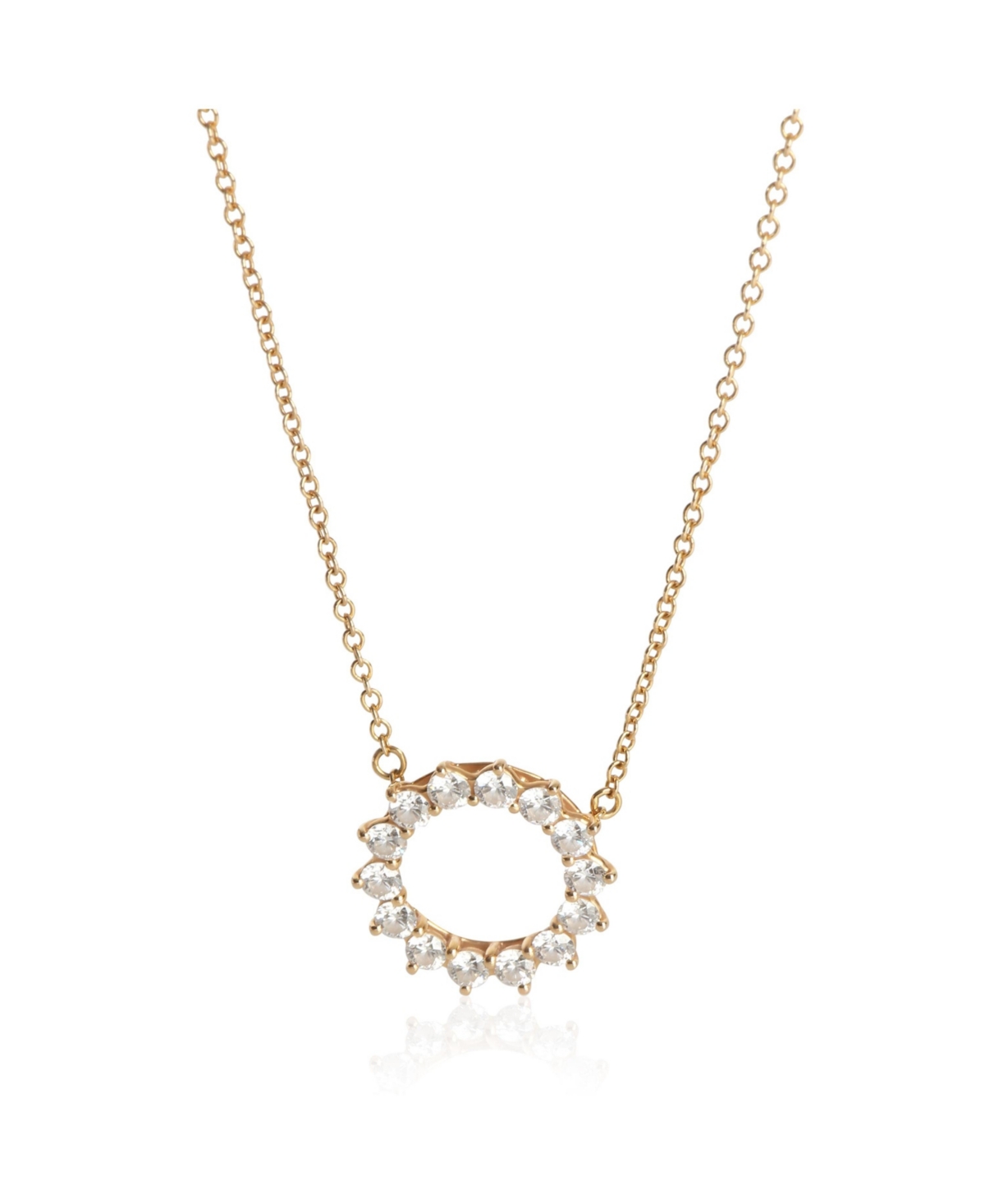 Click here for Pre-Owned Tiffany & Co Rose Gold Diamond Open Circ... prices