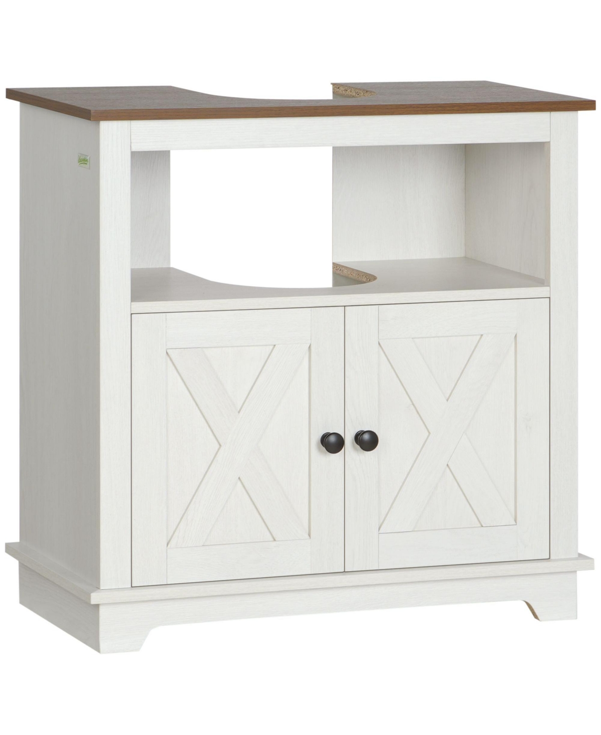 Click here for Busdays White Farmhouse Bathroom Sink Cabinet Pede... prices