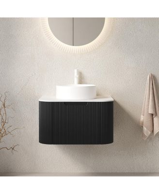 Click here for Sillysis Wall Mounted Bathroom Vanity With Sintere... prices