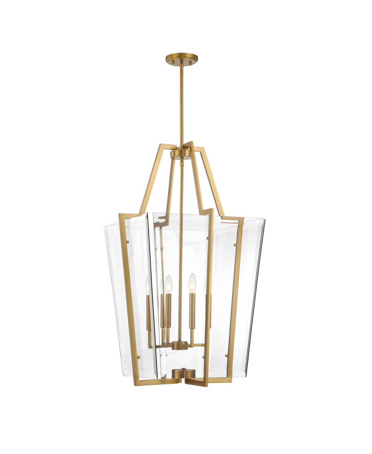 Click here for Savoy House Farell 4-Light Pendant - Warm brass prices