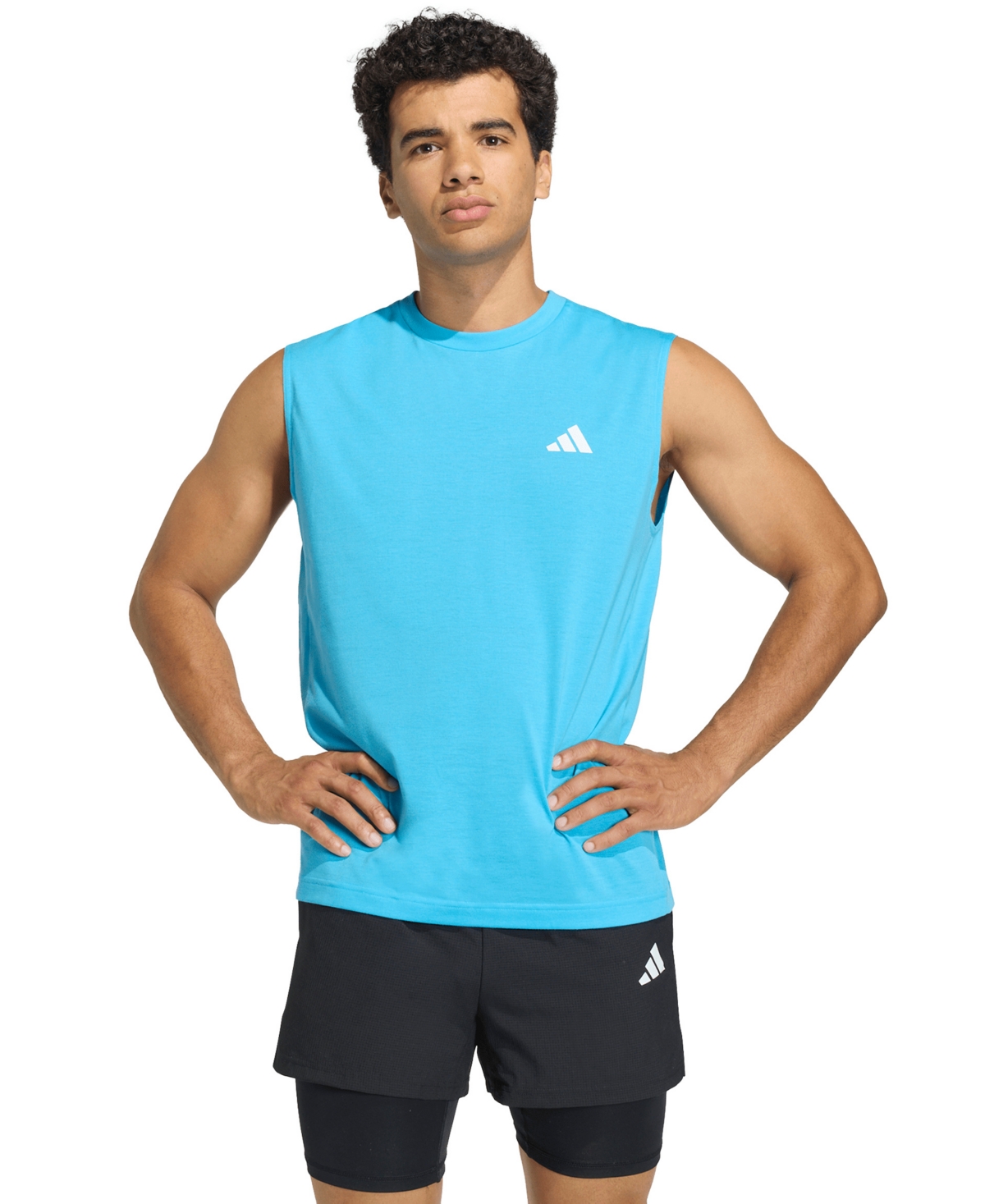 Click here for adidas Mens Workout Essentials Feelready Tank Top... prices