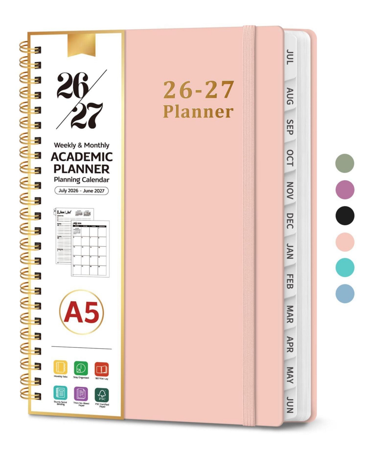 Click here for Gnuadz Planner 2026-2027 Academic Weekly Monthly H... prices