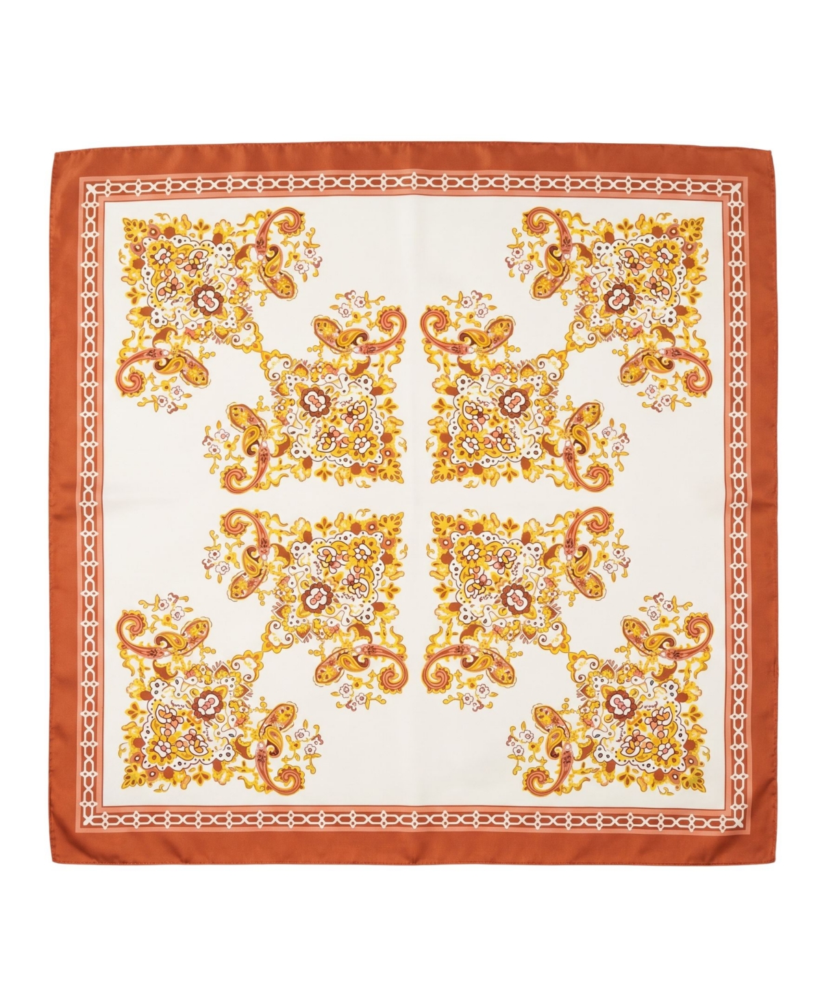 Click here for Marcus Adler Print Satin Square Scarf - Ivory prices