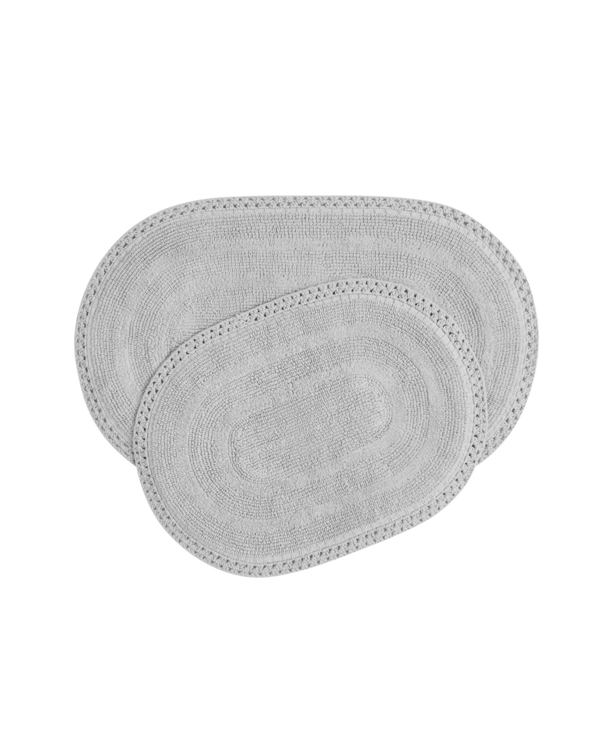 Click here for Laura Ashley Camilla Crochet Border 2-Pc. Oval Bat... prices