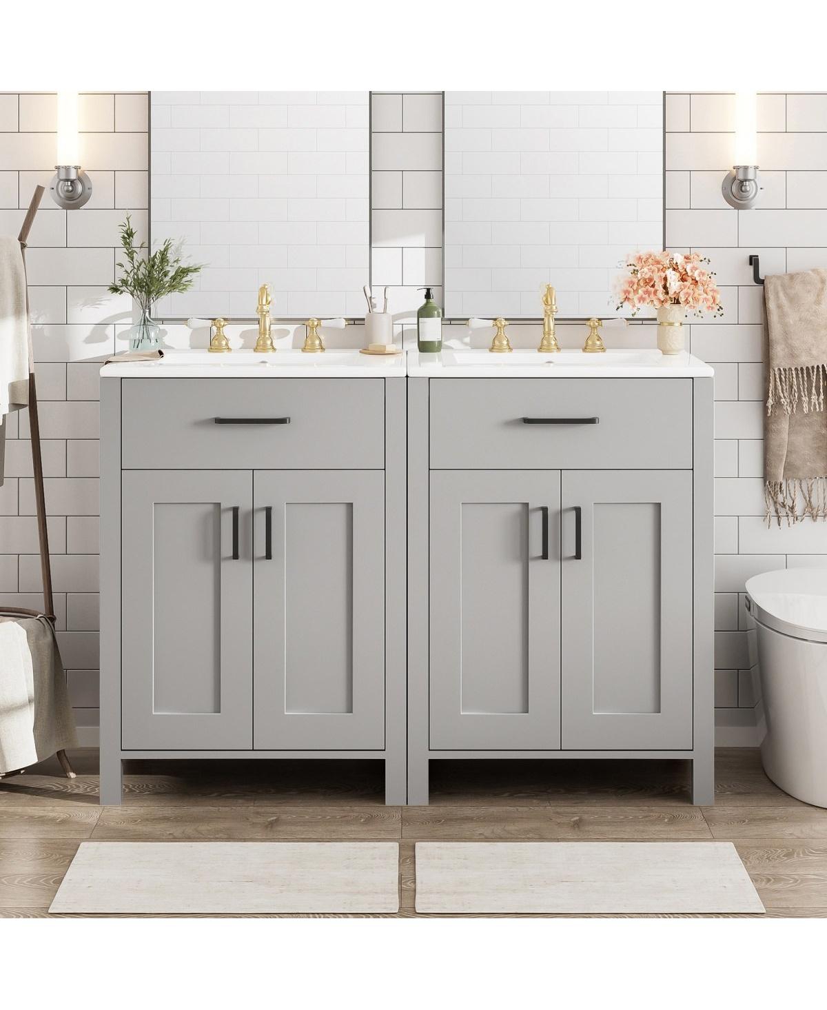 Click here for Thirtypeachy Modern Solid Wood Mdf Vanity With Cer... prices