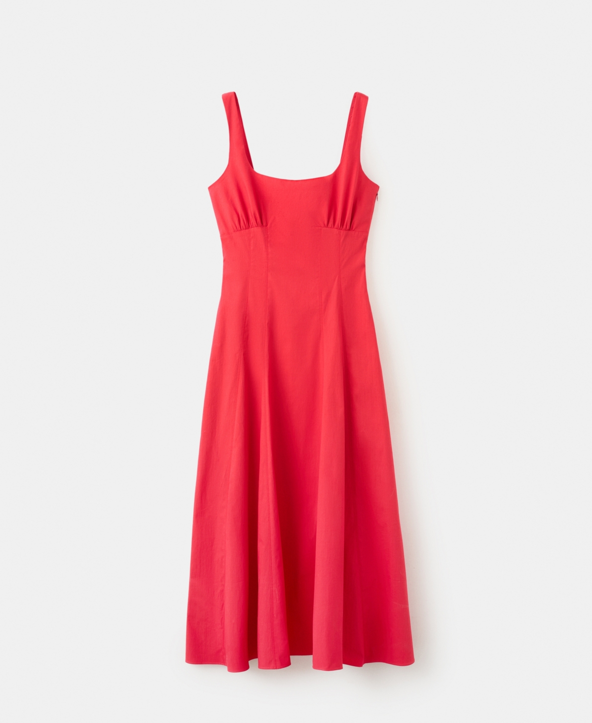 Click here for Mango Womens Long A-Line Dress - Red prices