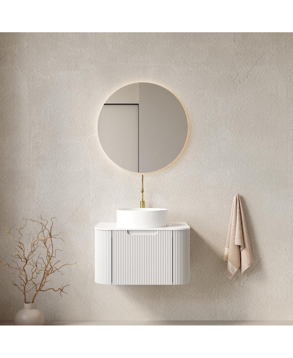 Click here for Sillysis Wall Mounted Bathroom Vanity with Sintere... prices