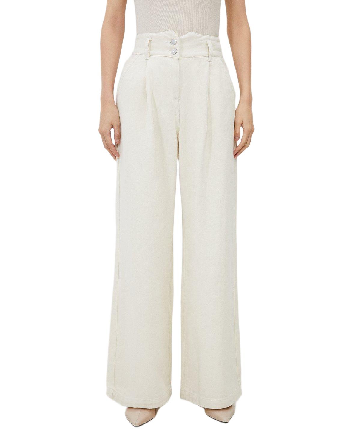 Click here for Karen Millen Womens High Waisted Denim Wide Leg Je... prices