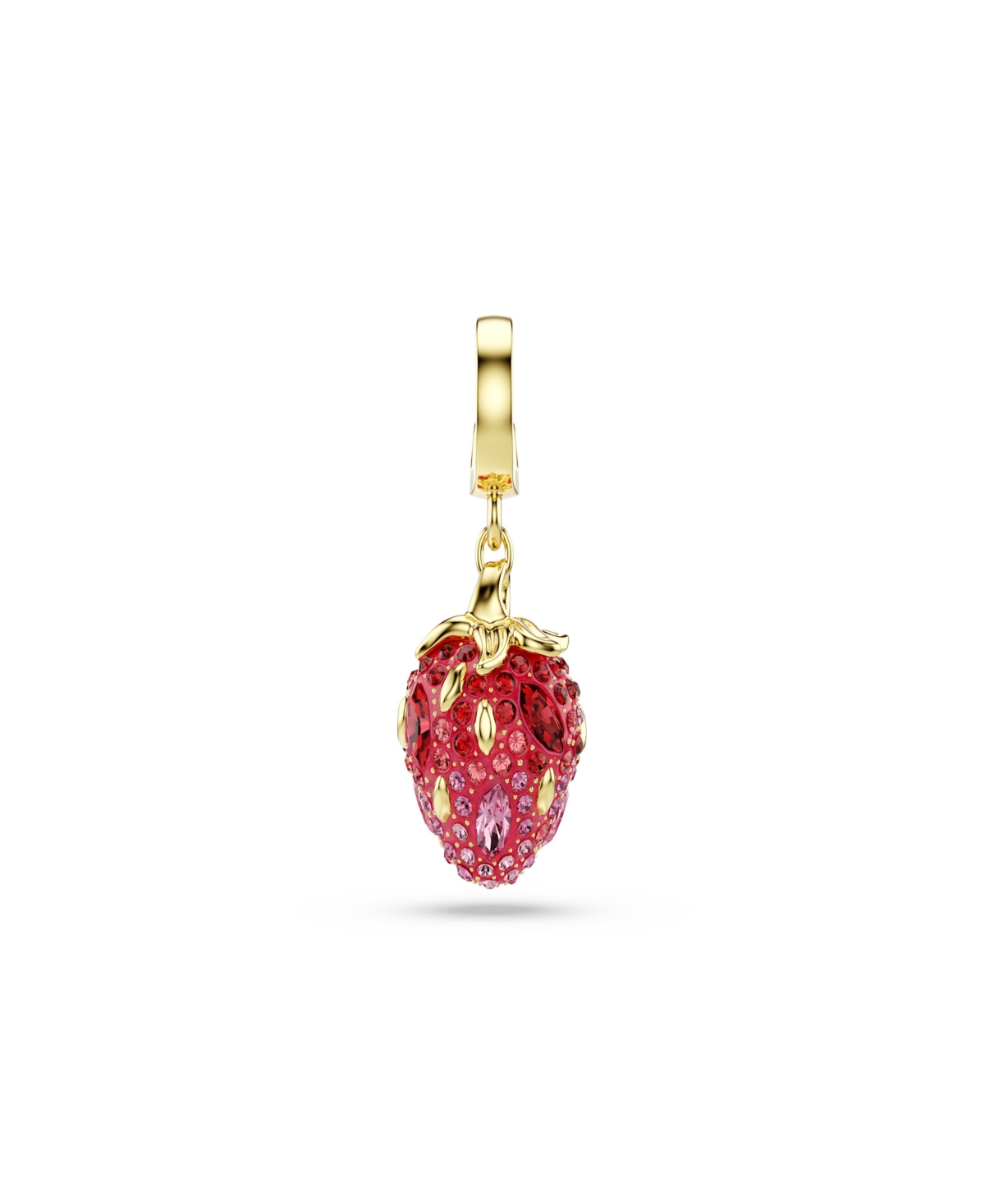 Click here for Swarovski Gold-Tone Plated Brass Strawberry Charm... prices