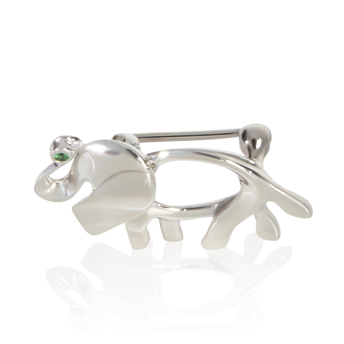 Click here for Pre-Owned Tiffany & Co Sterling Silver Tsavorite S... prices