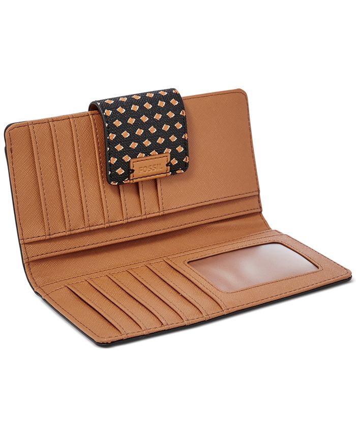 Fossil Emma RFID Tab Wallet - Macy's