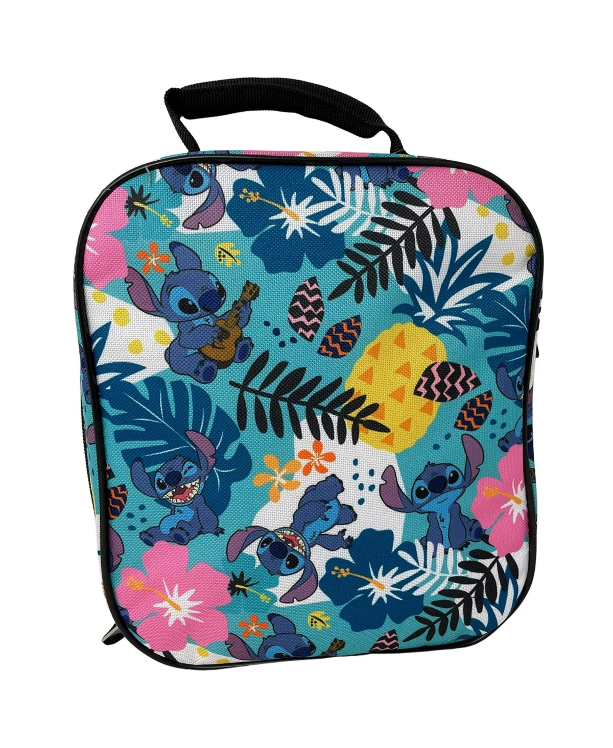 Click here for Disney Stitch all over print  bottom drop Lunch Ba... prices