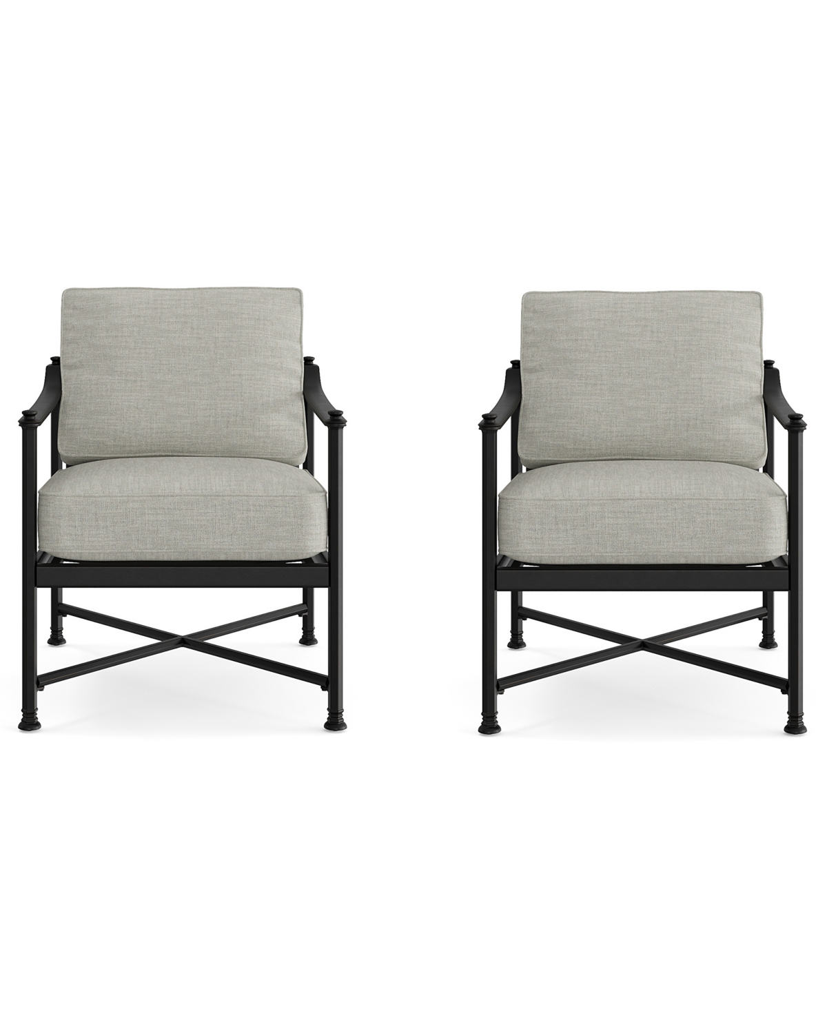 Click here for Agio Wellington Outdoor Club Chairs  Set of 2 - Oy... prices