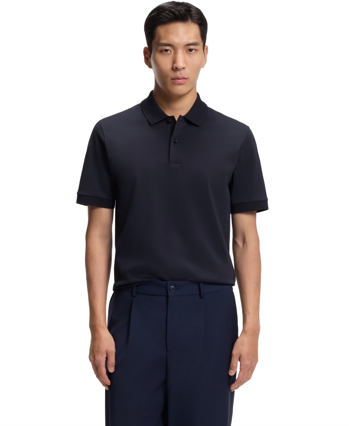 Click here for Boss by Hugo Boss Mens Monogram Underplacket Cotto... prices