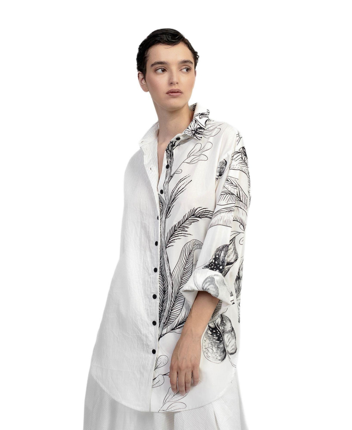 Click here for Alembika Womens Urban Casablanca Tunic Shirt - Whi... prices