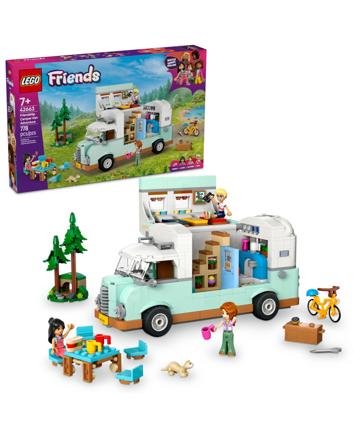 Click here for Lego Friends Friendship Camper Van Adventure Toy 4... prices
