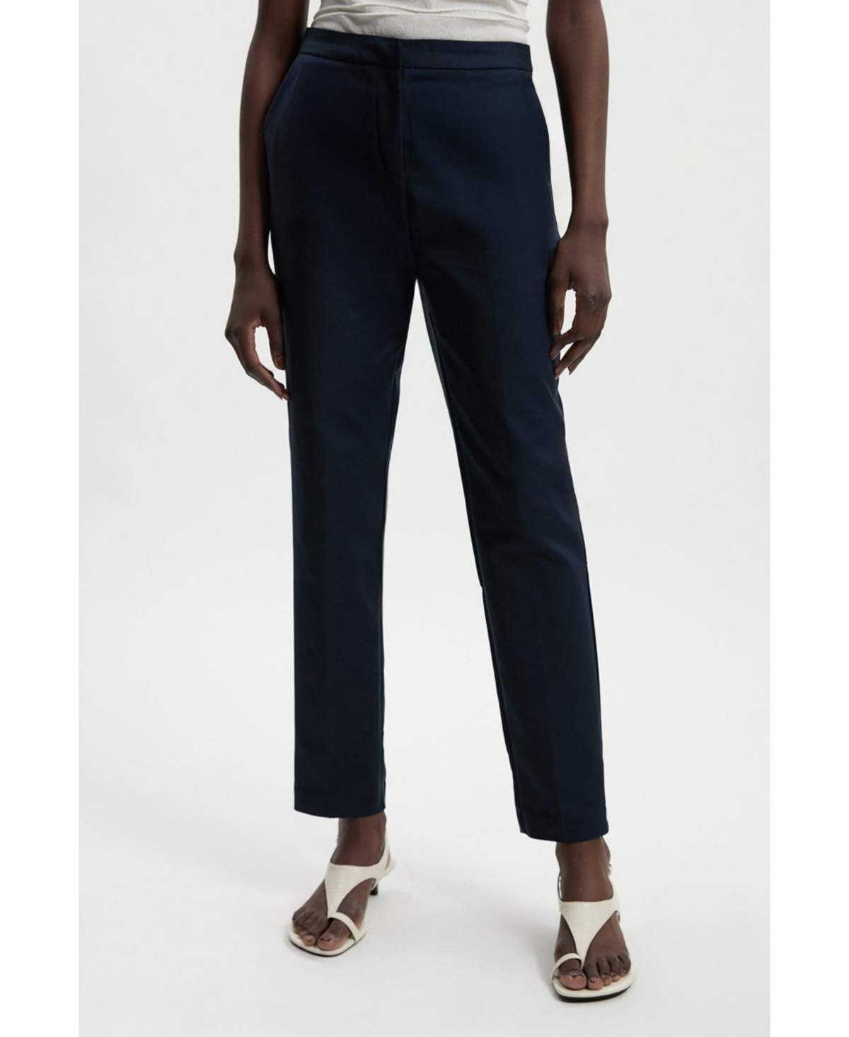 Click here for Karen Millen Womens Essential Techno Woven Trouser... prices