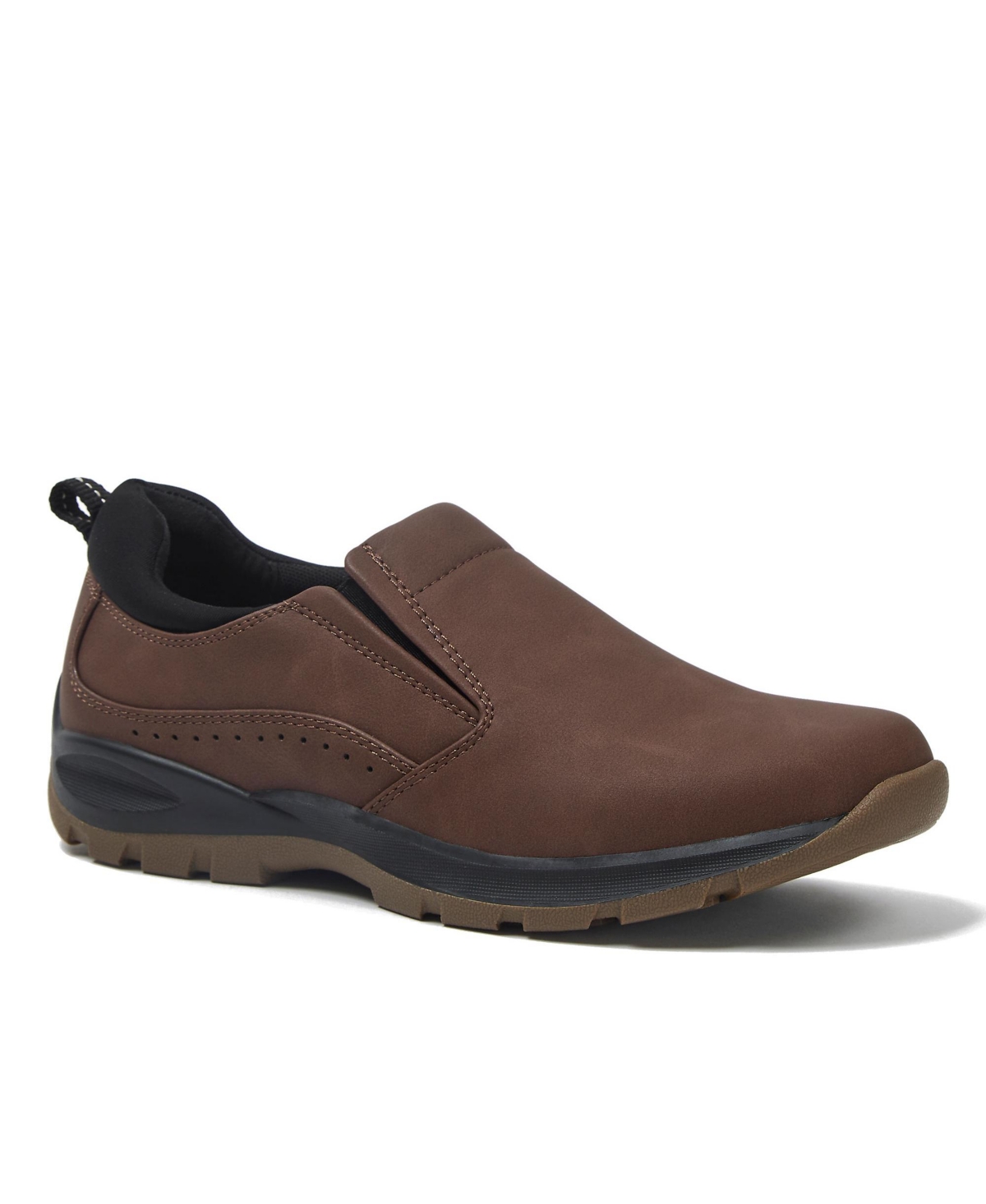 Click here for Lands End Mens Any Weather Slip On Shoes - Mahogan... prices