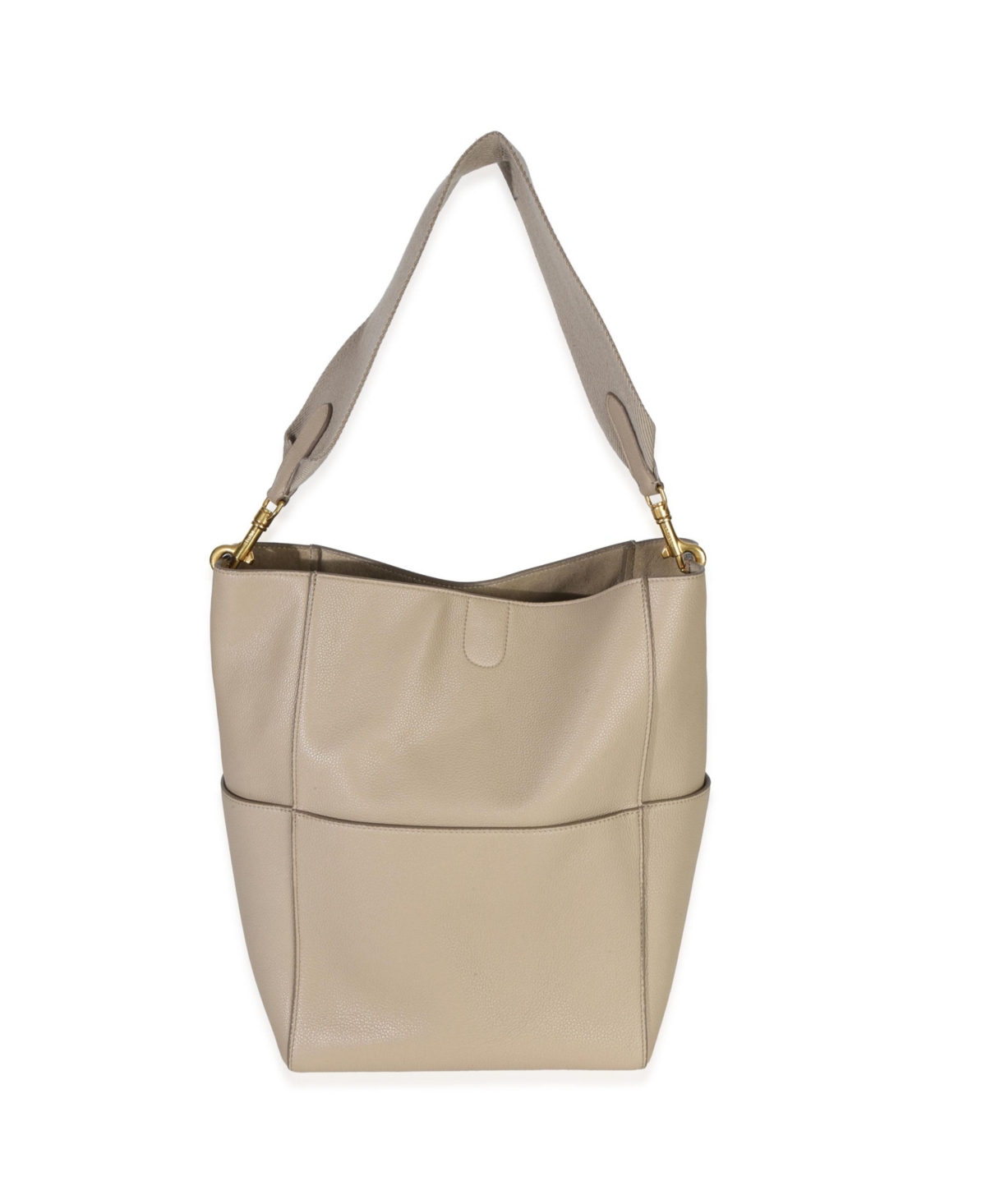 Click here for Pre-Owned Celine Taupe Soft Grained Calfskin Mediu... prices