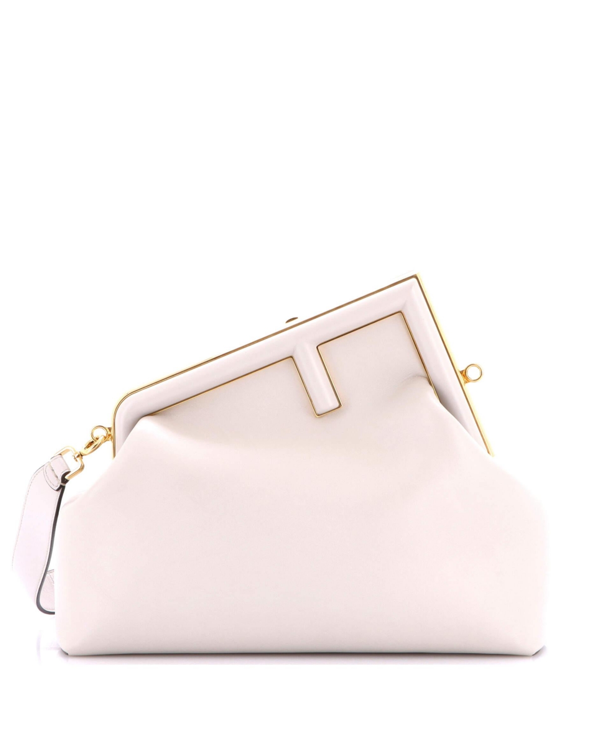 Click here for Pre-Owned Fendi Medium First Bag Leather - Natural prices