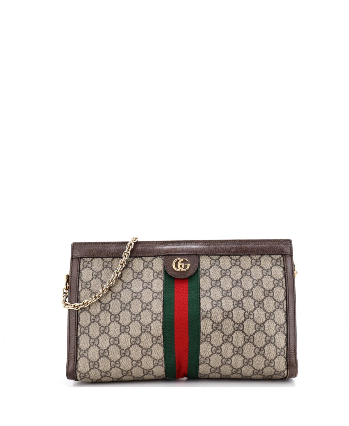 Click here for Pre-Owned Gucci Medium Ophidia Chain Shoulder Bag... prices