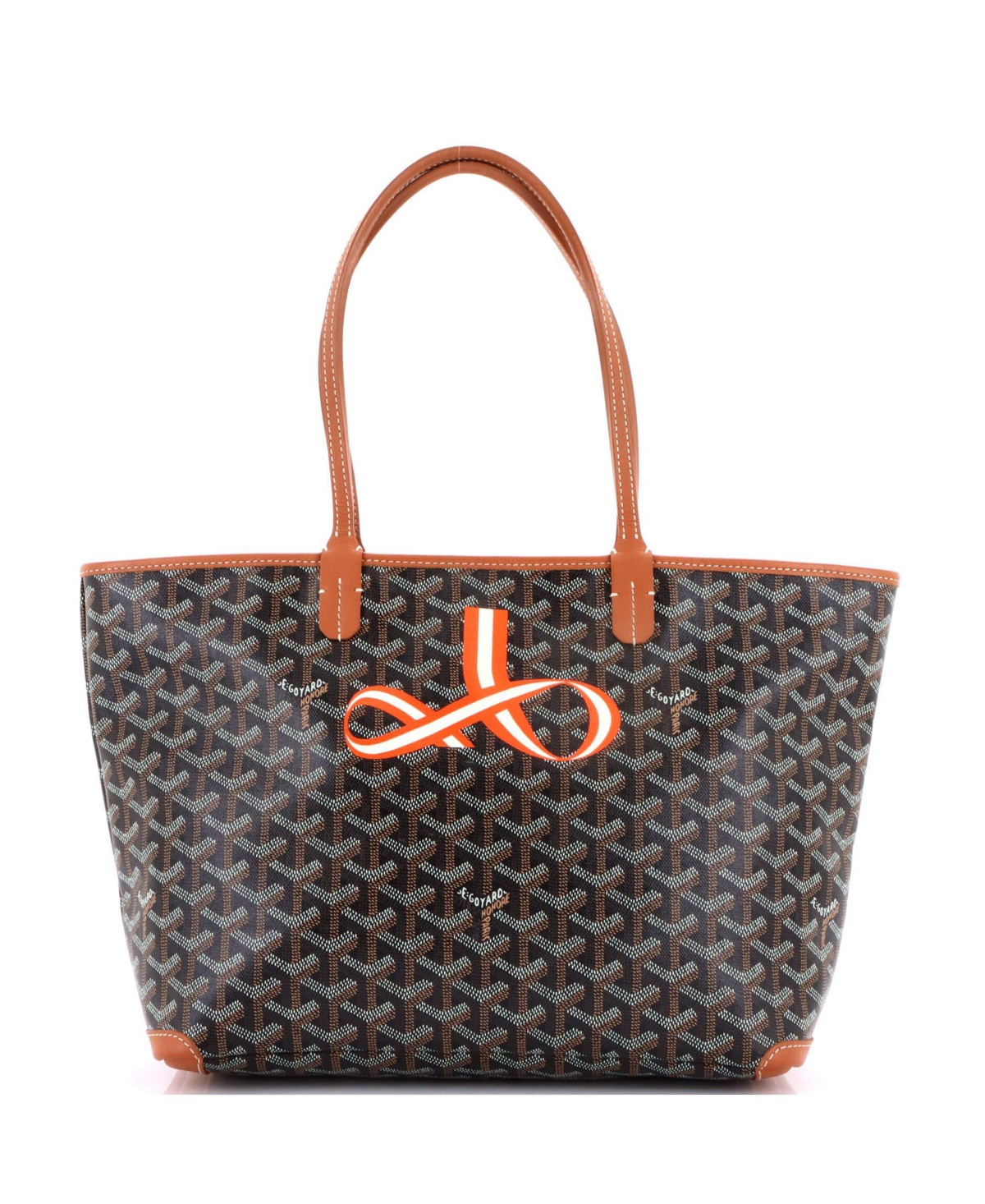 Click here for Pre-Owned Goyard Pm Artois Tote Printed Coated Can... prices