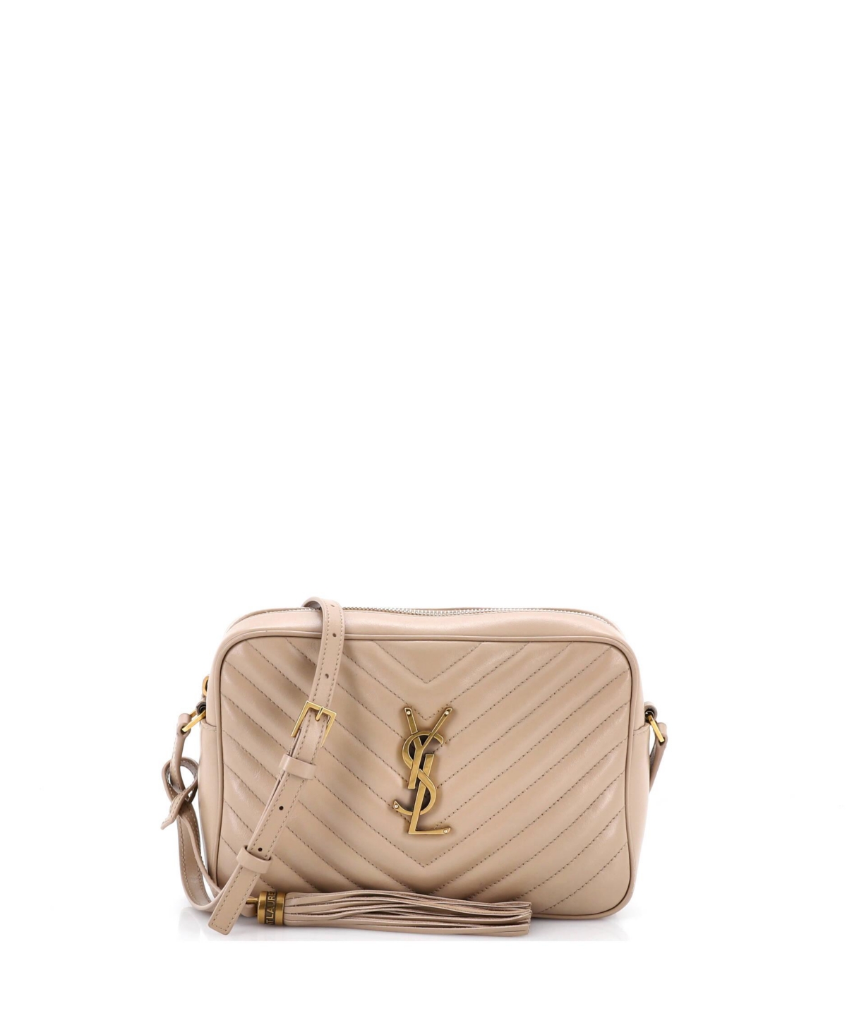 Click here for Pre-Owned Saint Laurent Small Lou Camera Bag Matel... prices