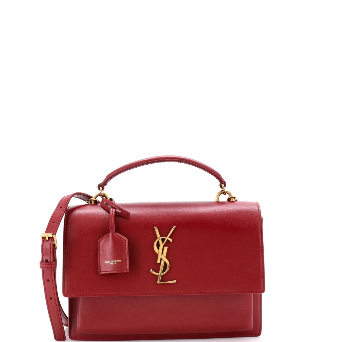 Click here for Pre-Owned Saint Laurent Medium Sunset Top Handle S... prices