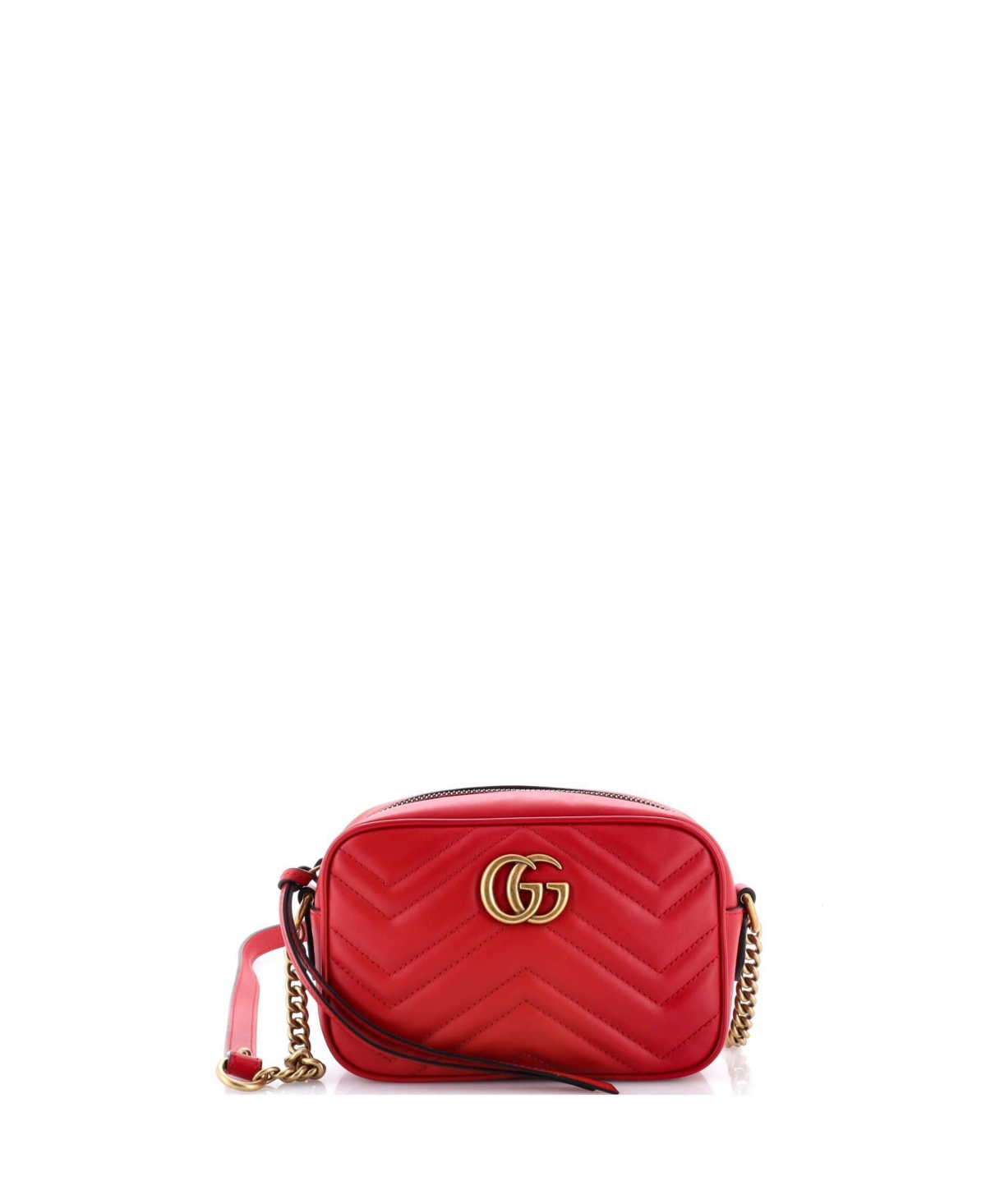 Click here for Pre-Owned Gucci Mini Gg Marmont Shoulder Bag Matel... prices