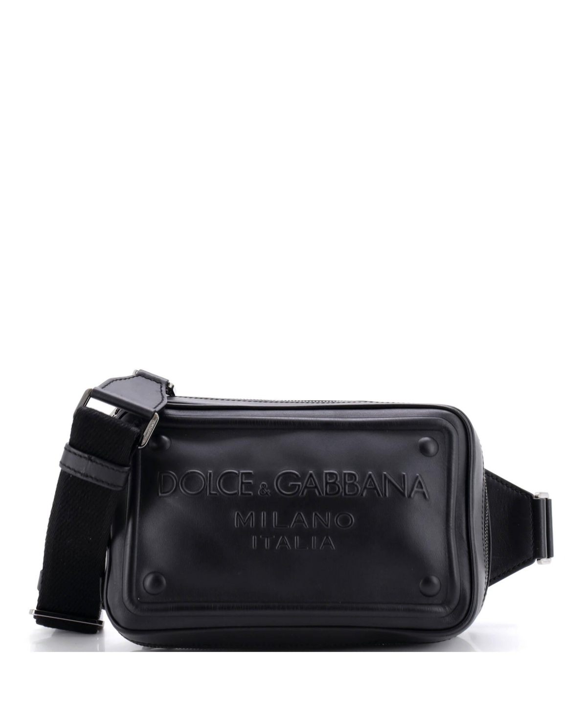 Click here for Pre-Owned Dolce & Gabbana Raised Logo Crossbody Ba... prices
