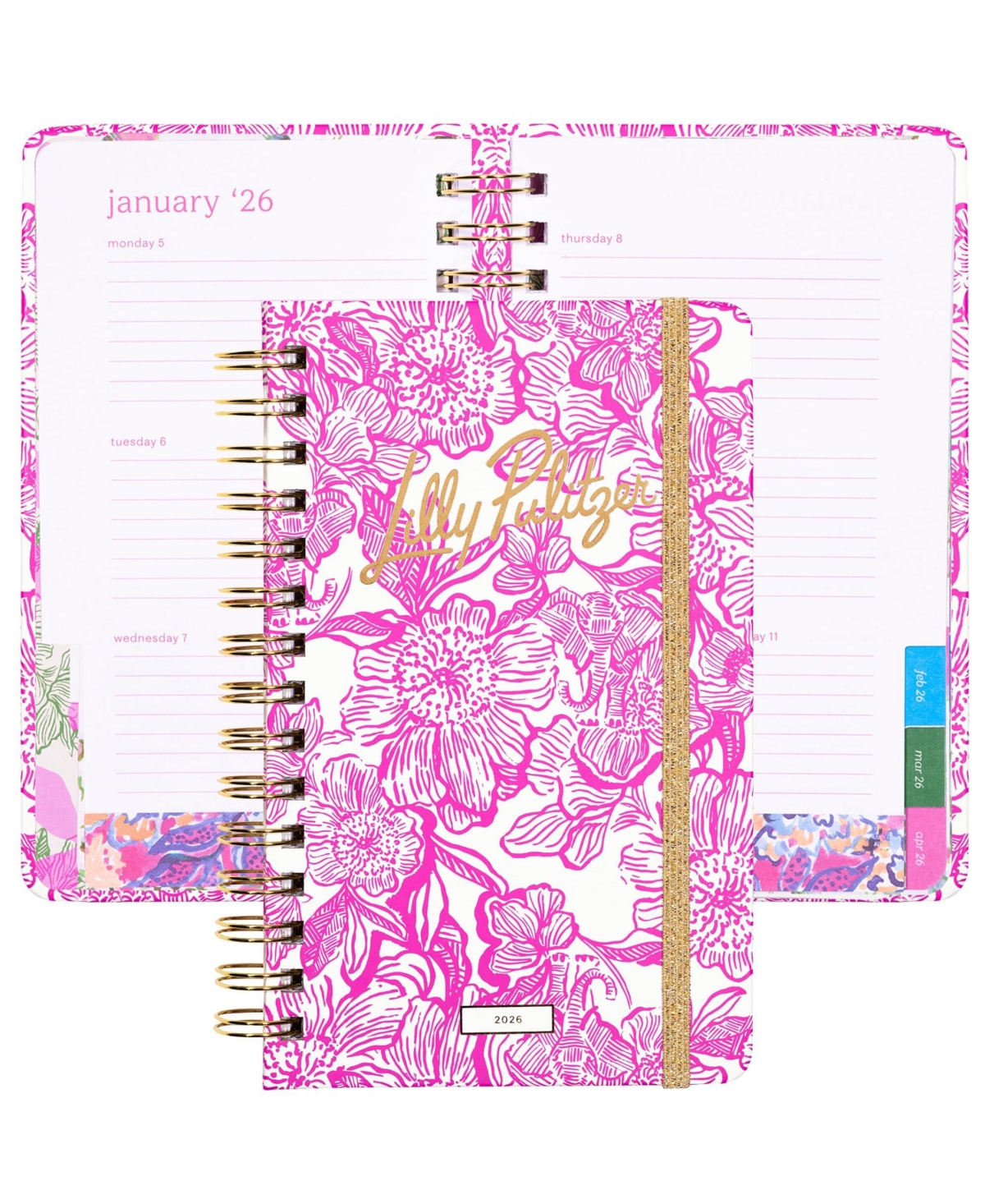 Click here for Gnuadz Lilly Pulitzer Monthly Planner 2026 Spiral... prices