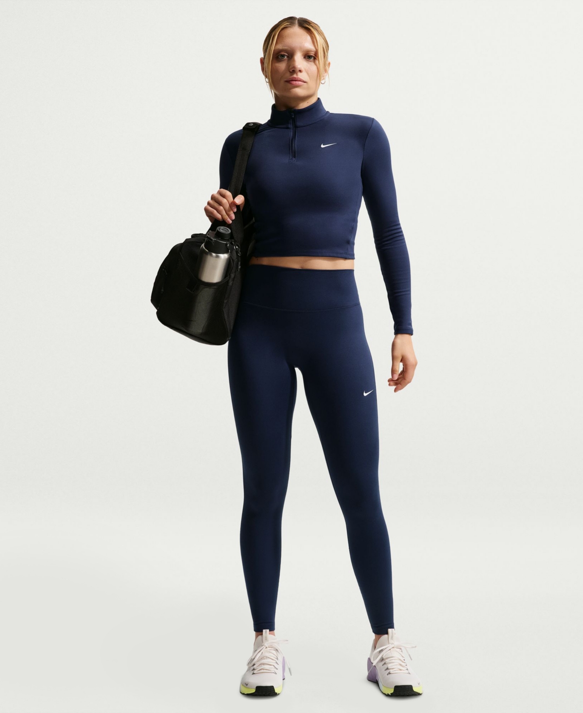 Click here for Nike Womens Seamless Front High Waisted Leggings -... prices