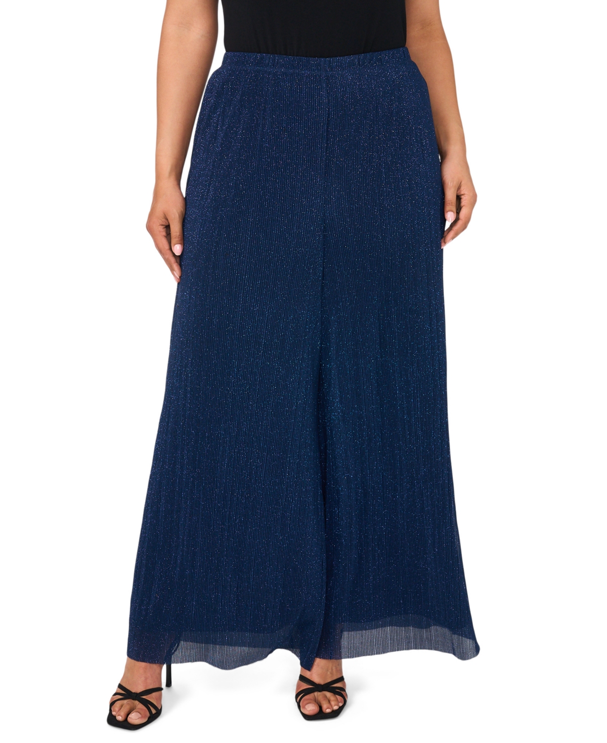 Click here for Msk Plus-Size Pull-On Mid-Rise Pants - Navy prices