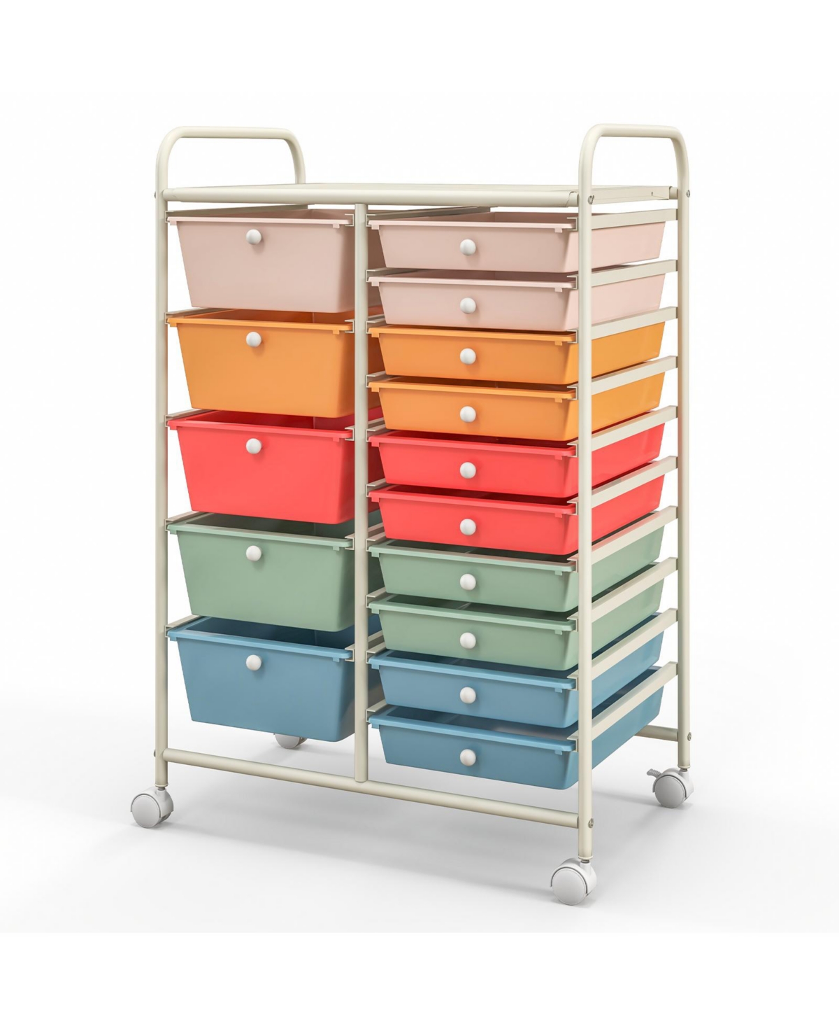 Click here for Gouun 15-Drawer Utility Rolling Organizer Cart - Y... prices
