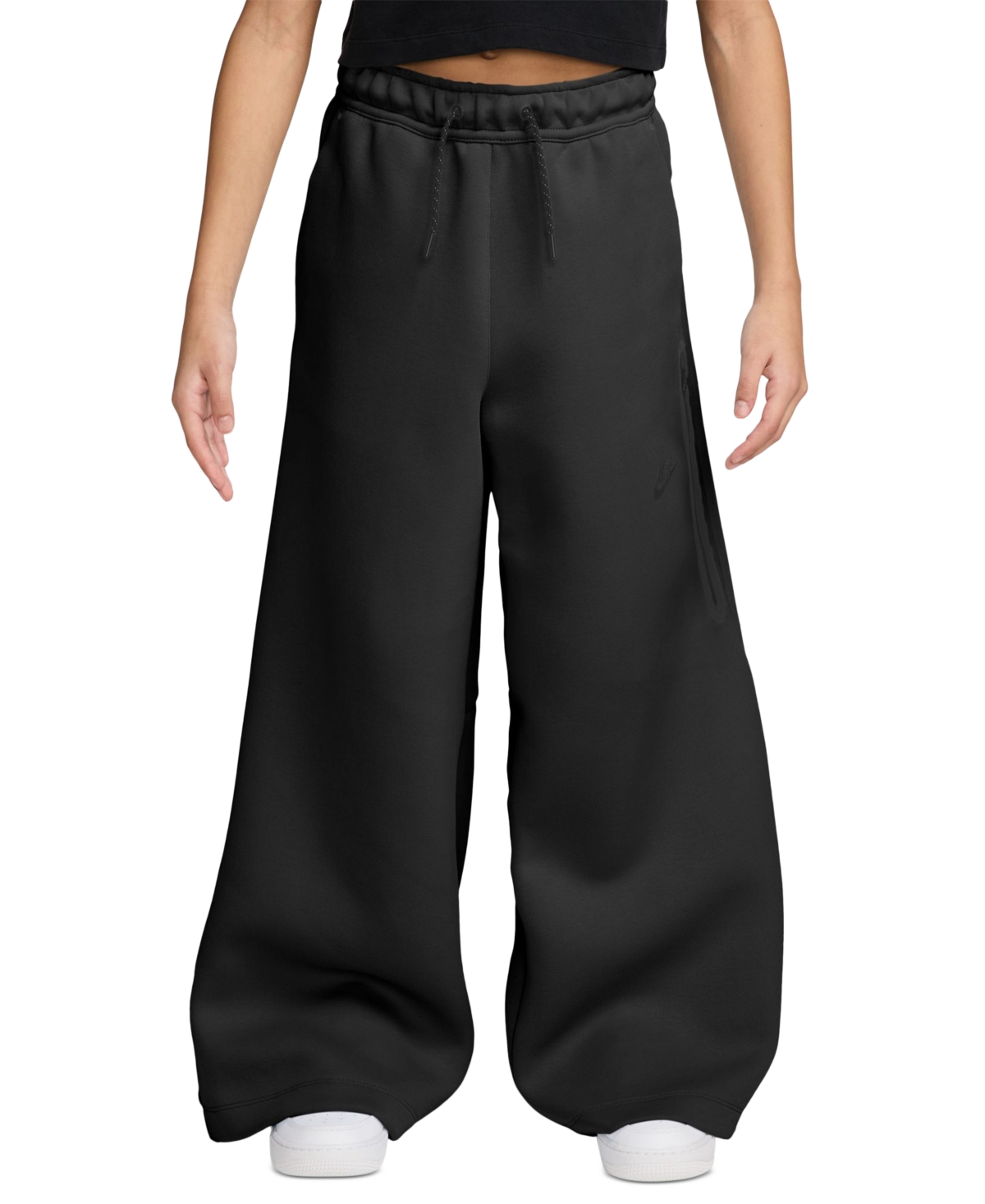 Click here for Nike Girls 7-16 Wide-Leg Pants - Black prices