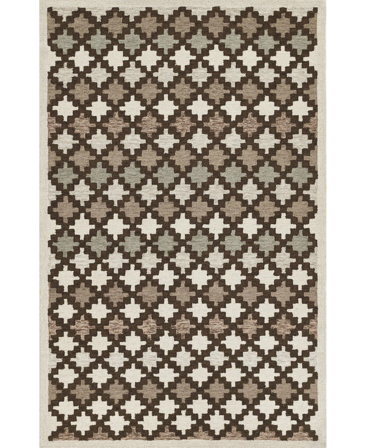 Click here for Erin Gates Abbott Abb-2 5x8 Area Rug - Brown prices