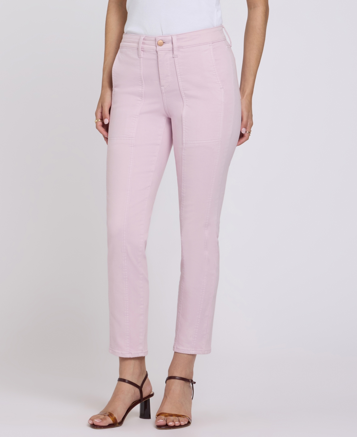 Click here for Nydj Womens Margot Girlfriend High-Rise Jeans - Li... prices