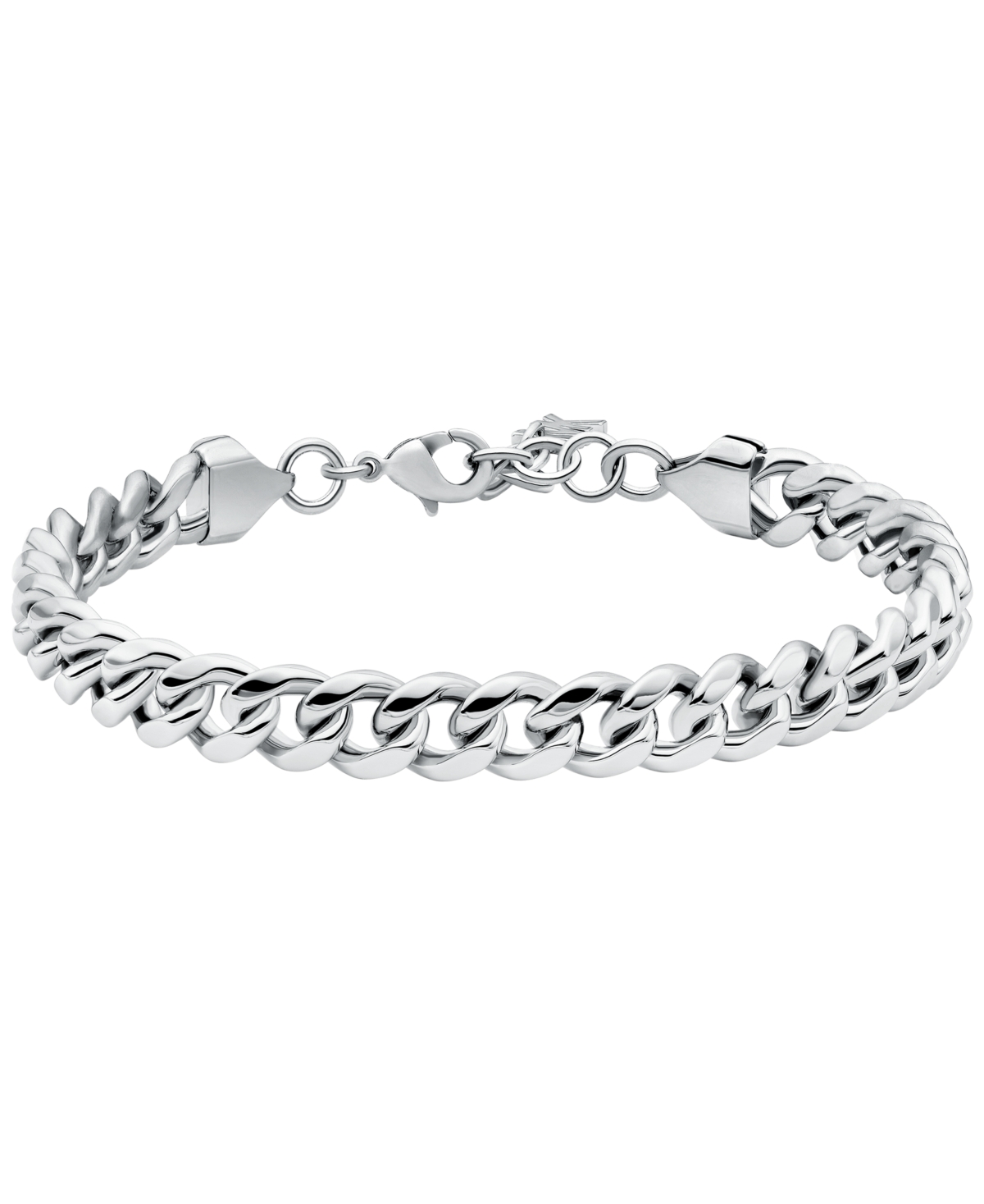 Click here for Michael Kors Faceted Curb Chain Bracelet - Silver prices