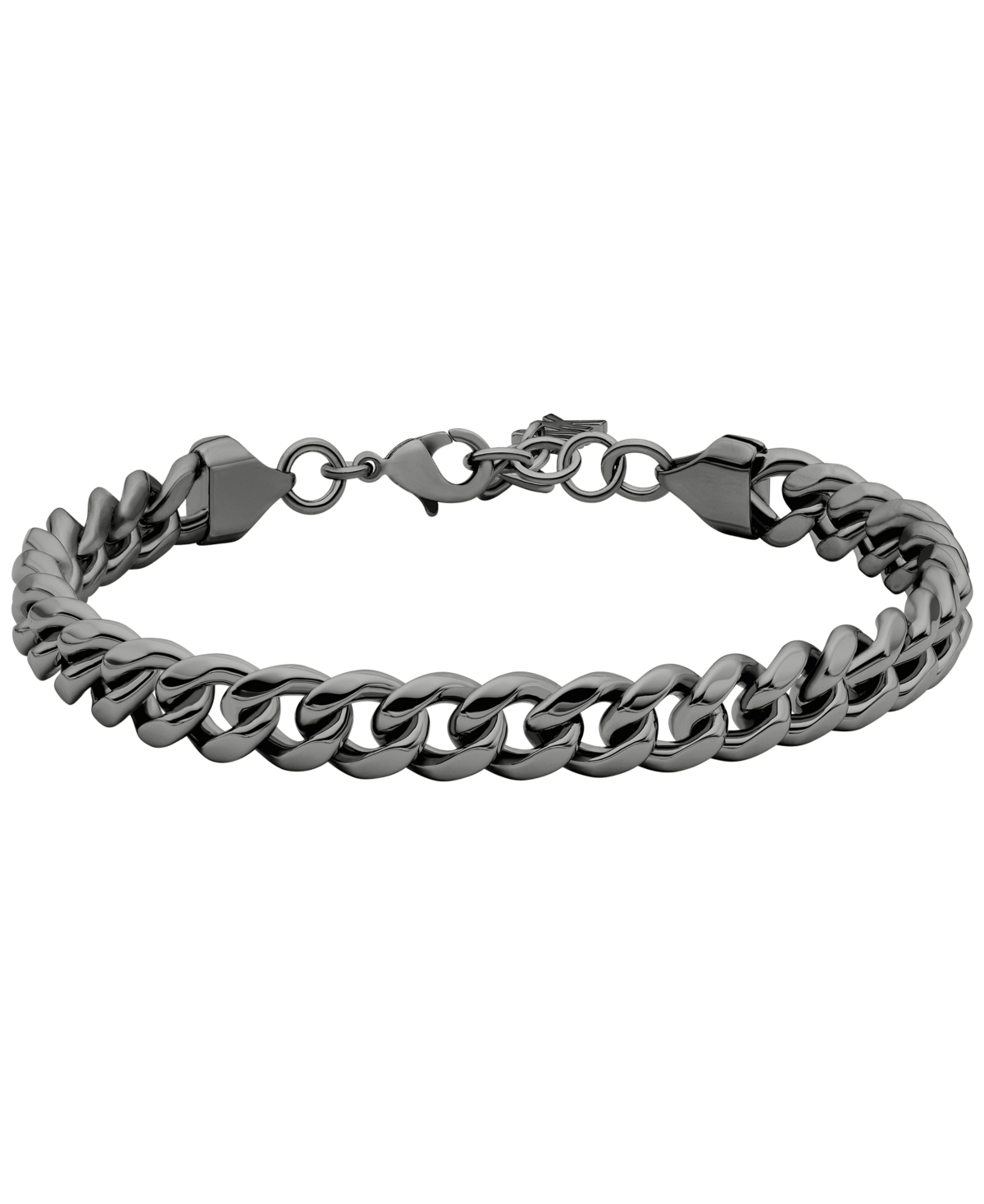 Click here for Michael Kors Faceted Curb Chain Bracelet - Gunmeta... prices