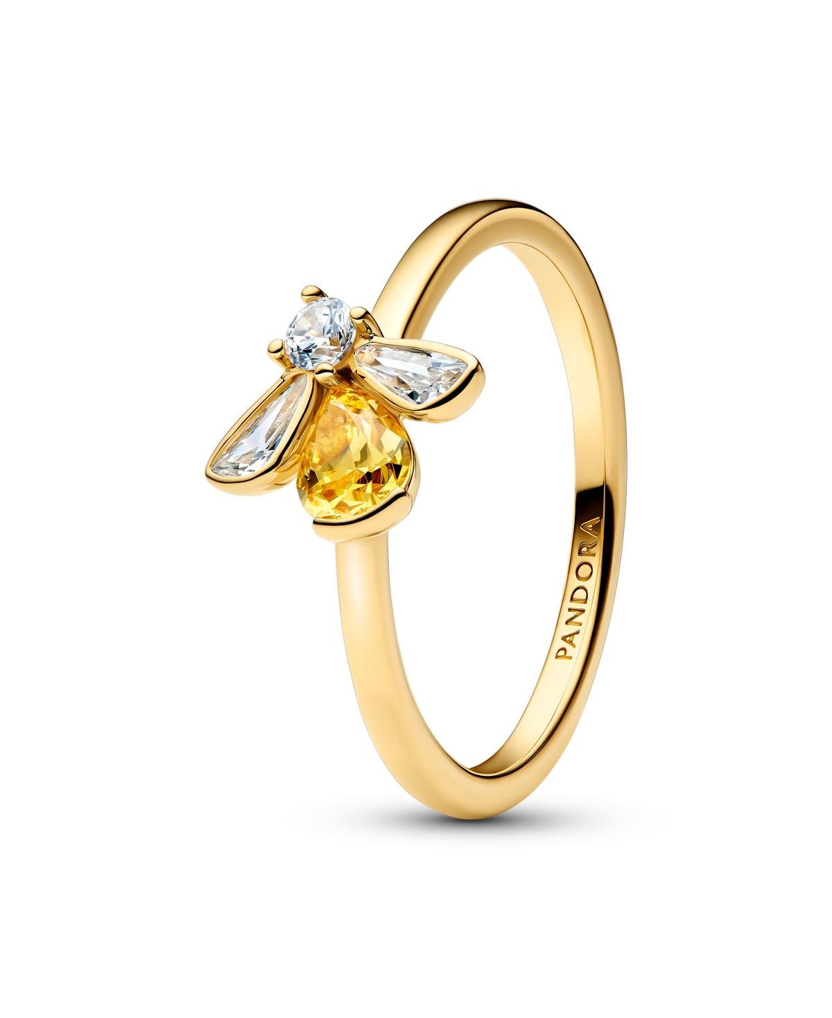 Click here for Pandora Honey Bee Ring - Gold Plated prices