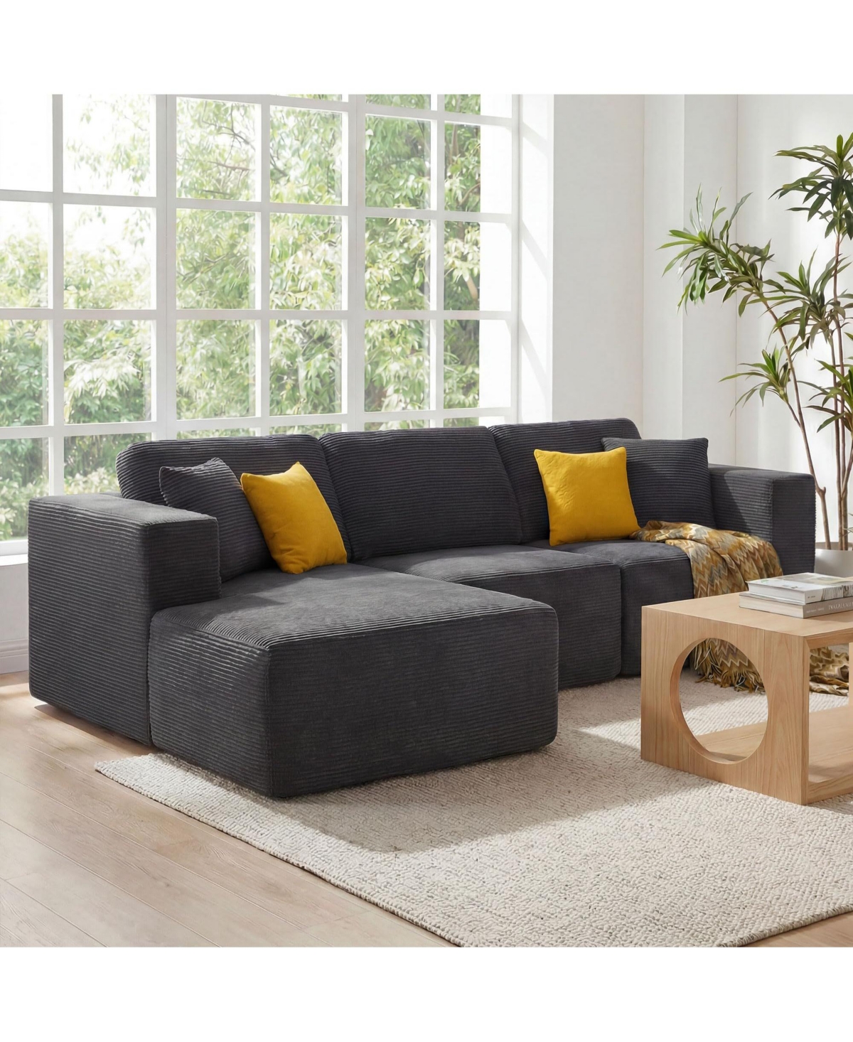 Click here for Rainsken 109 Modular Sectional Sofa  Boneless L-Sh... prices