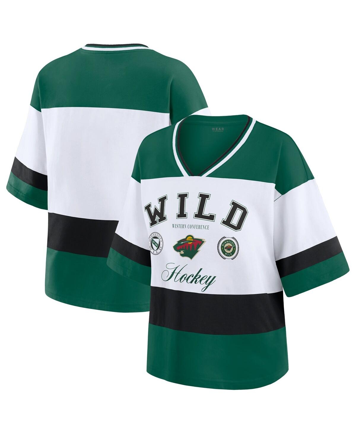 Click here for Wear by Erin Andrews Womens Green/White Minnesota... prices