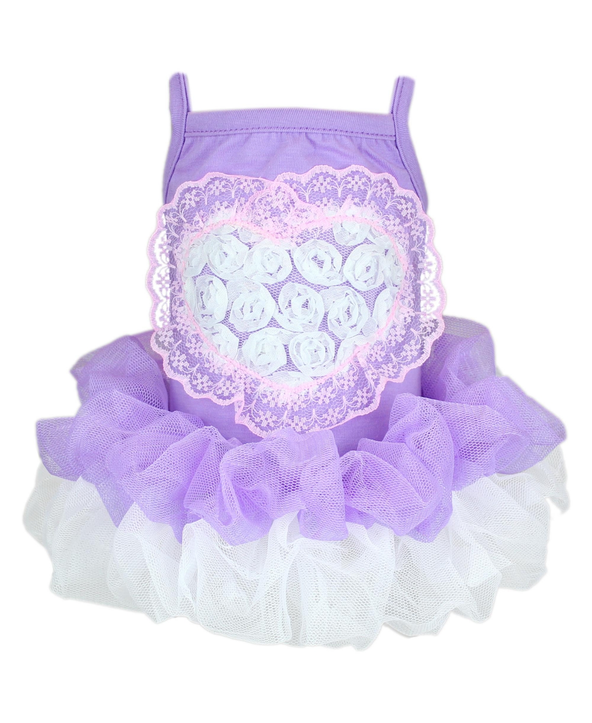 Click here for Parisian Pet Tutu Heart - Purple prices