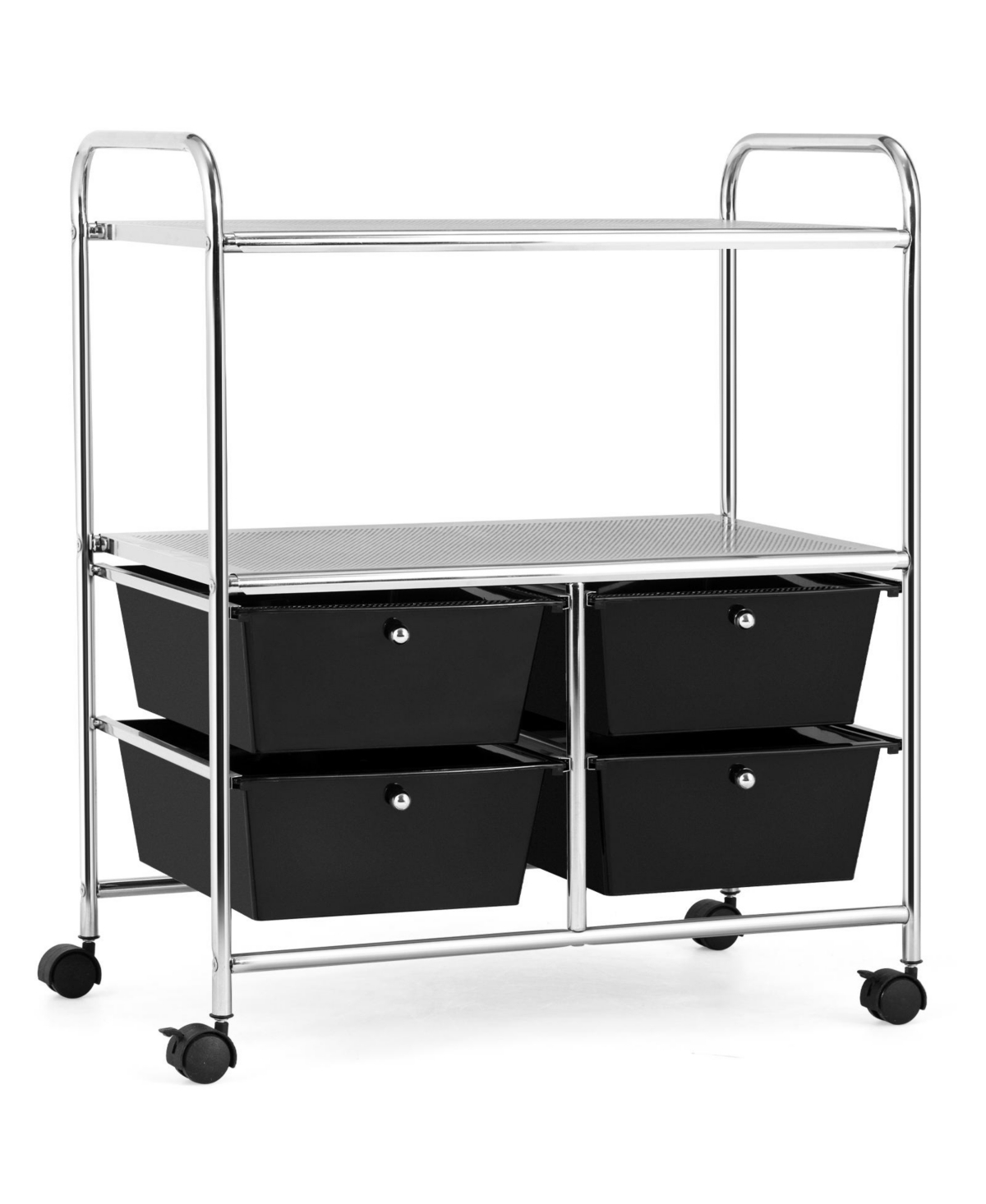 Click here for Gouun 4 Drawers Shelves Rolling Storage Cart Rack... prices