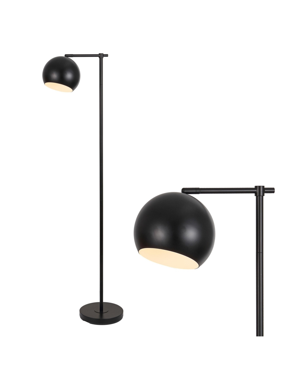 Click here for Eva 58.5 Modern Contemporary Led Floor Lamp with M... prices